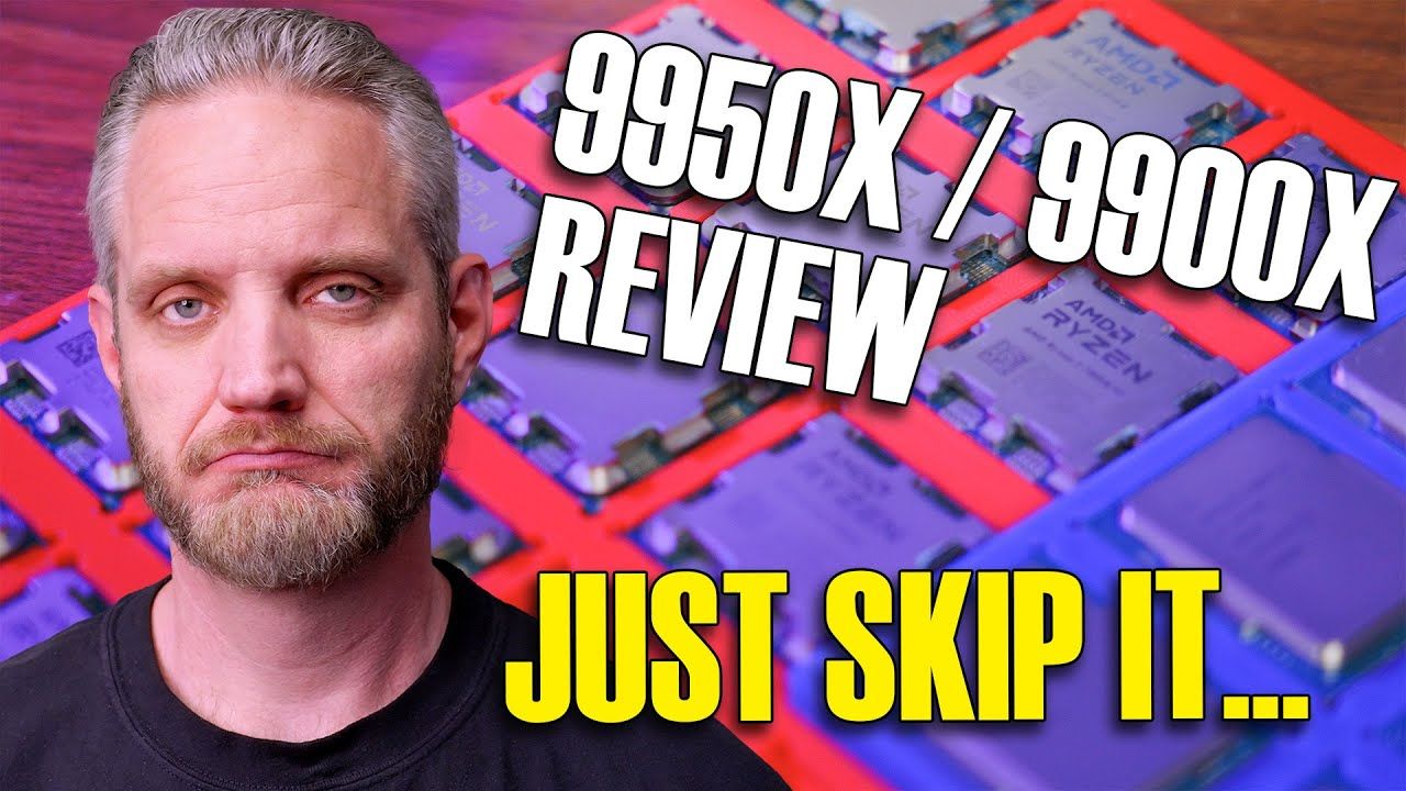 【搬运】AMD 锐龙9950X / 9900X 处理器评测:一次不尽如人意的发布. ...