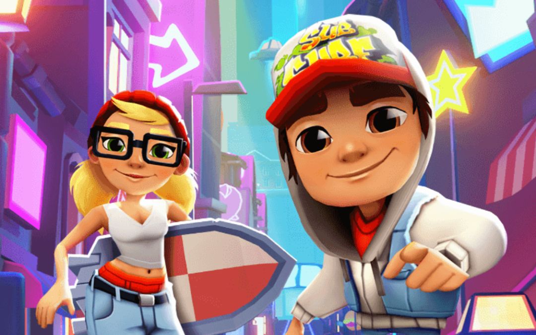 Subway Surfers 地铁跑酷 哥本哈根 漫游赛博未来城_手机游戏热门视频