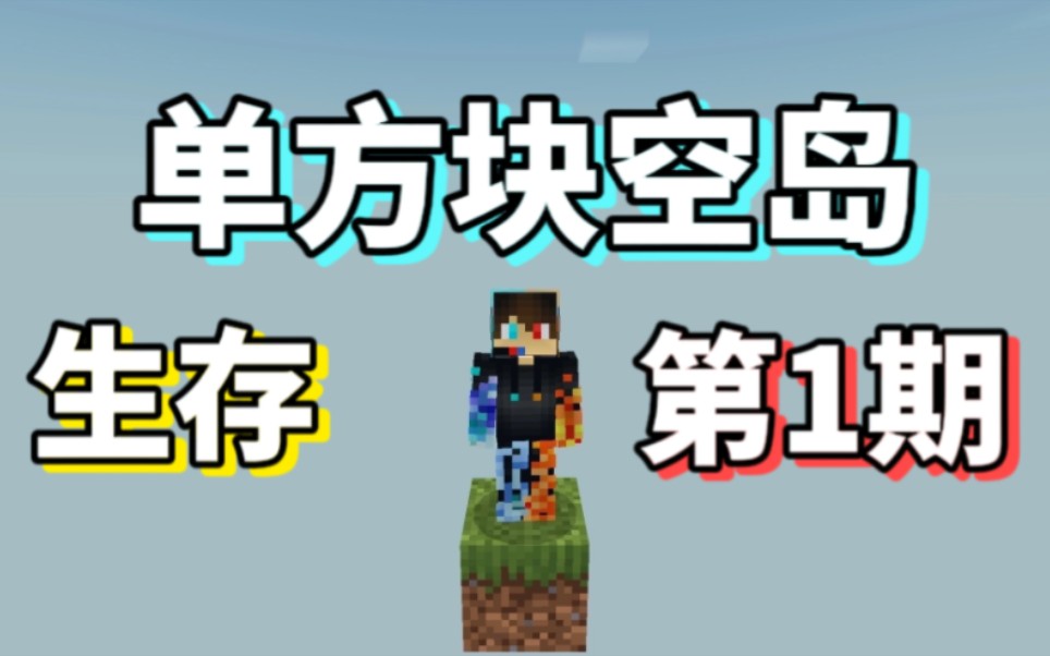 【空岛生存】我的世界手机版空岛生存#1起源