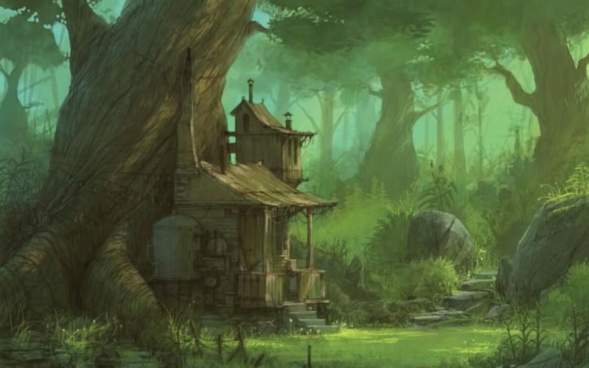 【自学向】ps场景绘画线稿到上色全过程