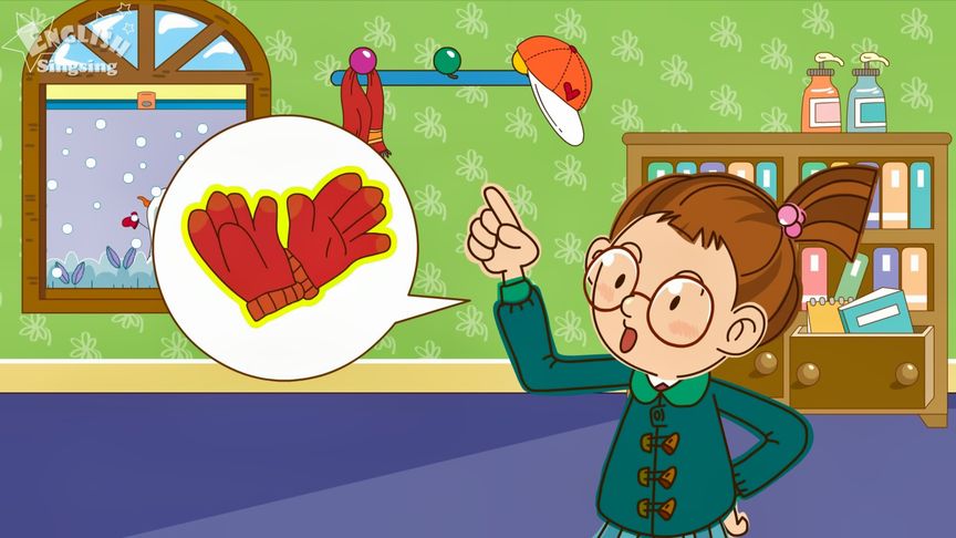 儿童英语情景对话练习 - 如何描述物品所处位置 In, On, Under