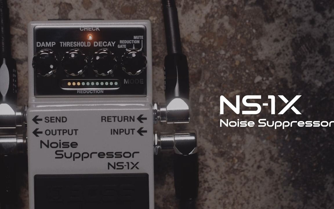 噪音不再有!新品发布 |BOSS NS-1X 降噪噪音门单块效果器效果器