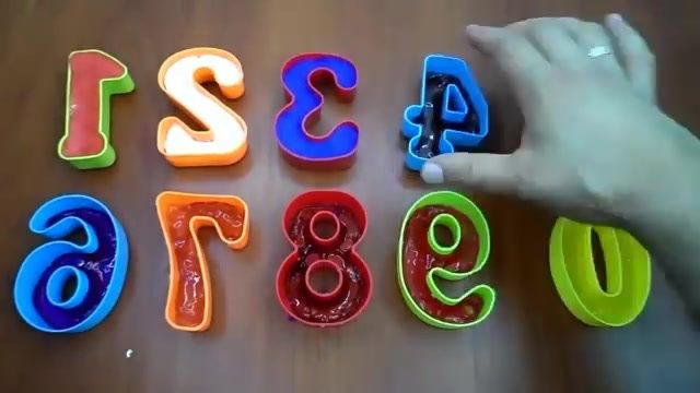 趣味小制作:学习数字一到十
