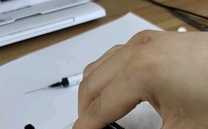 惠普喷墨打印机加墨视频