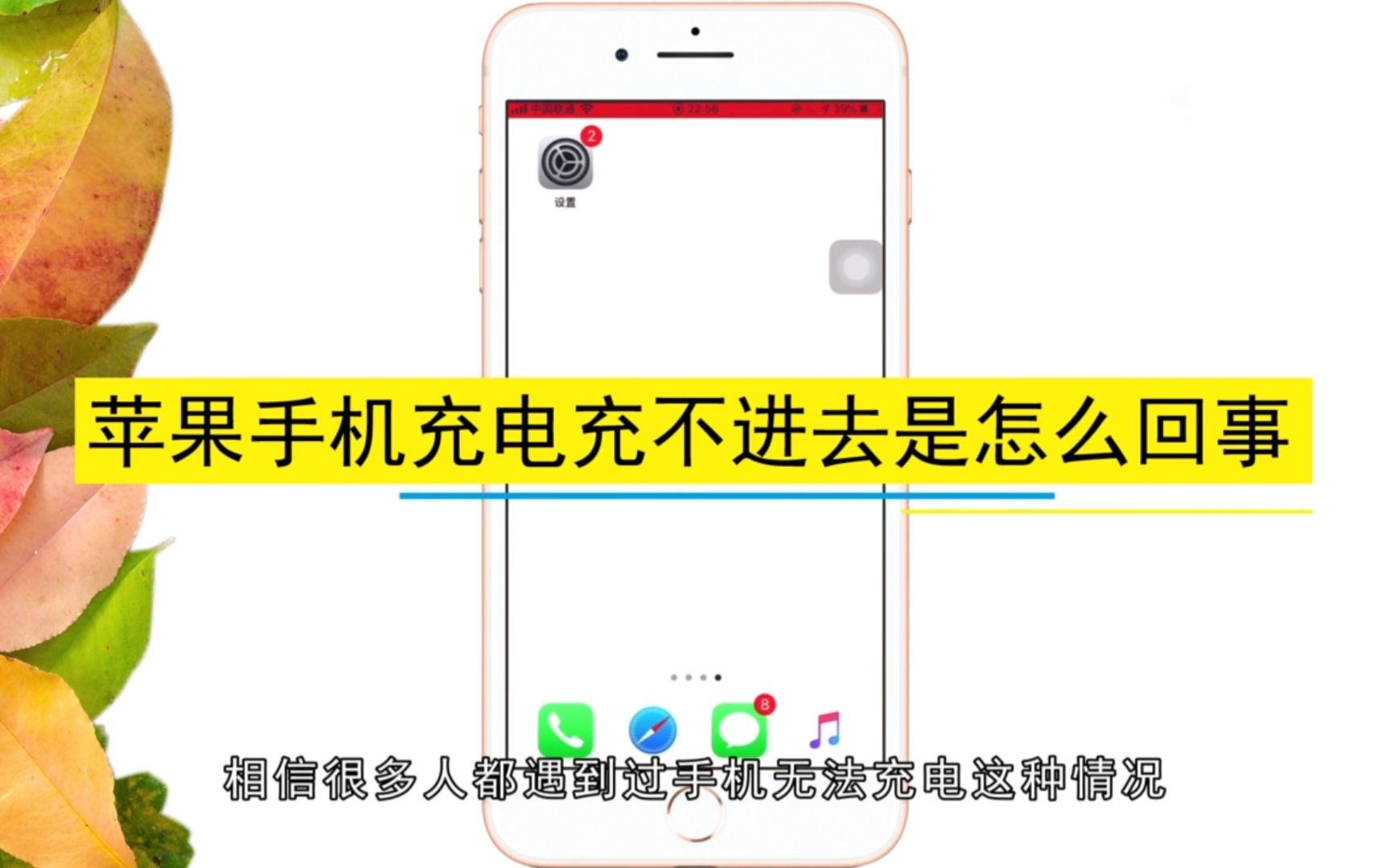 苹果手机充电充不进去是怎么回事,苹果手机充电充不进去的解决方法