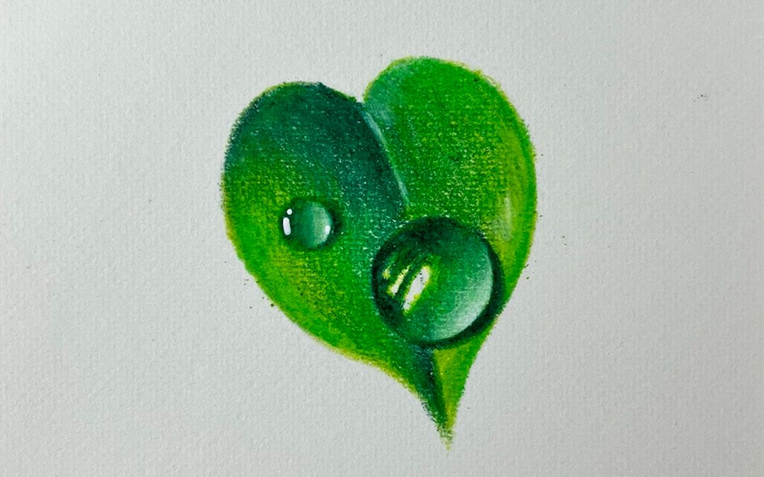 全网最详细的彩铅水滴教程画法,这么详细的水滴有人看嘛?