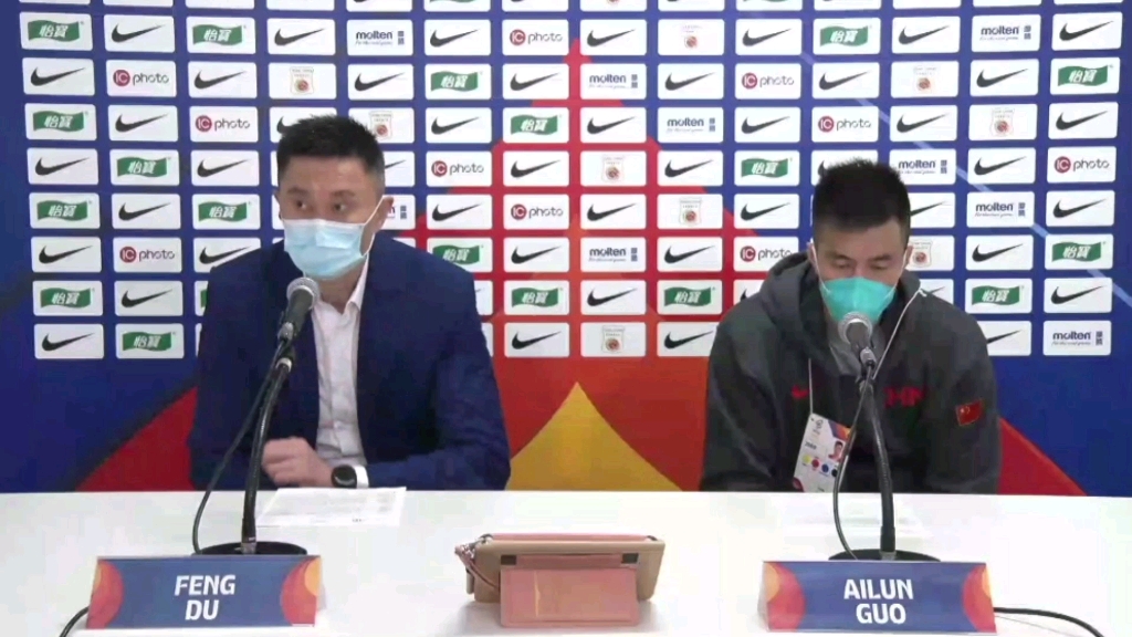 2023年中国男篮世界杯亚洲区预选赛g1g2赛后发布会