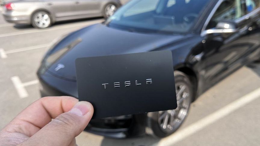 用车小技巧 特斯拉model3钥匙使用