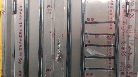 304不锈钢韩式门商品房进户子母门对开大门精装房入户门更换彩色...