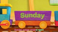 启蒙早教动画,宝宝玩小火车认识星期几!