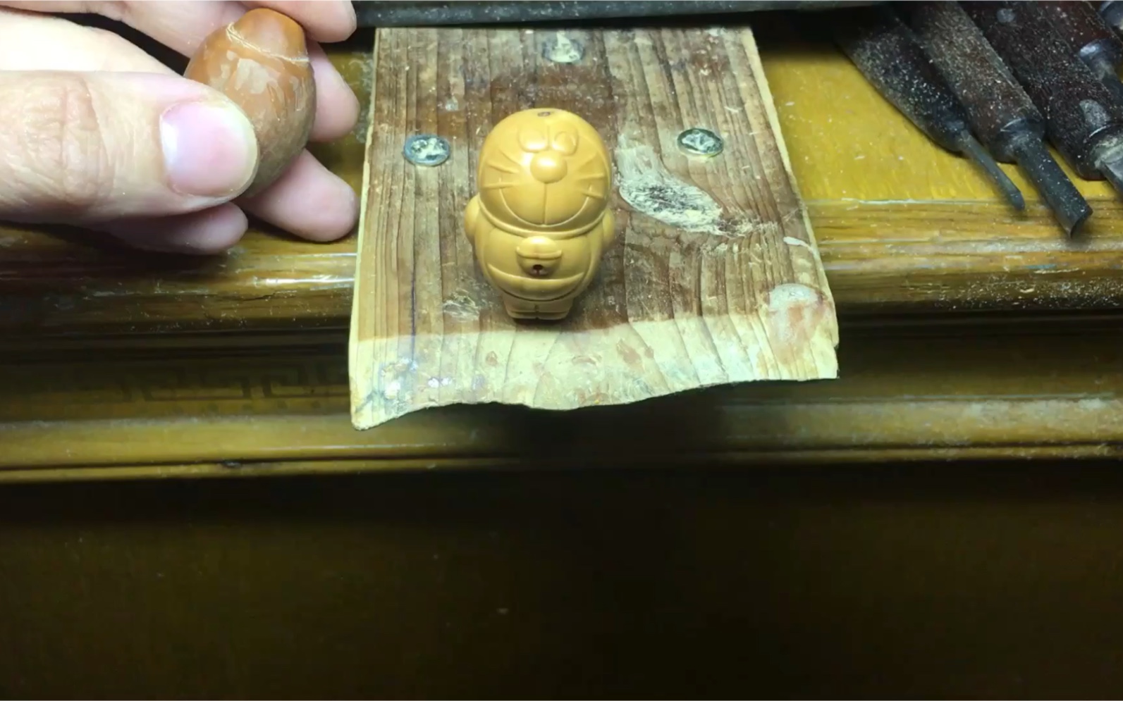 核雕雕刻入门教程 这个视频太长了 个人表示没耐心看完 你们随意