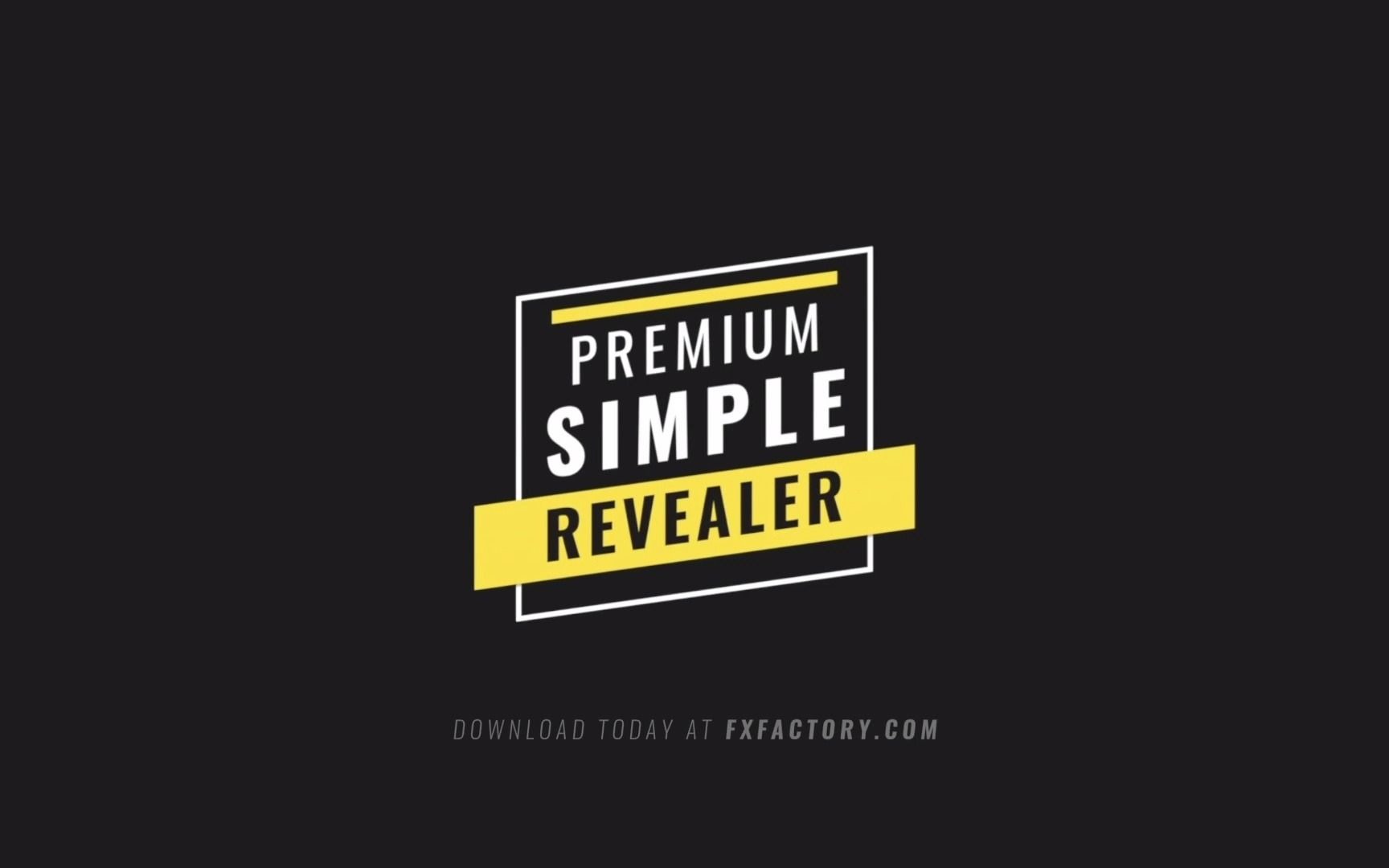 fcpx插件 20组简约时尚徽标LOGO展示动画模板 PremiumVFX Simple ...