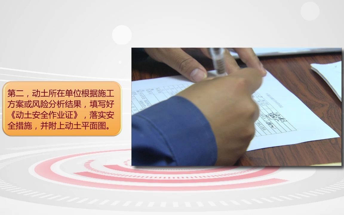八大作业规范:7、动土作业