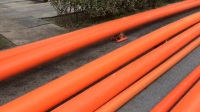 宿迁鸿德管业mpp电力管助力国家网电施工现场