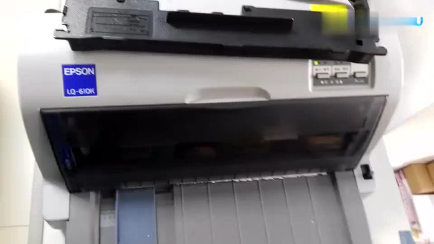 爱普生LQ-610K LQ-630K针式打印机色带更换方法