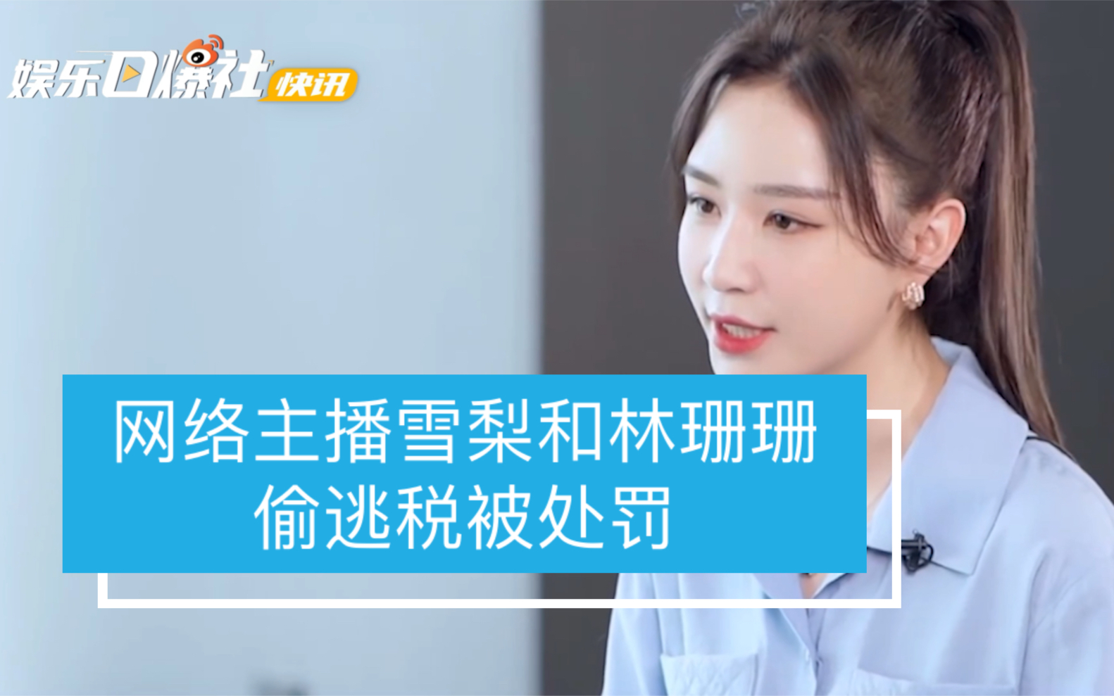 【雪梨和林珊珊偷逃税被处罚】雪梨林珊珊因偷逃税款 将被依法追缴...