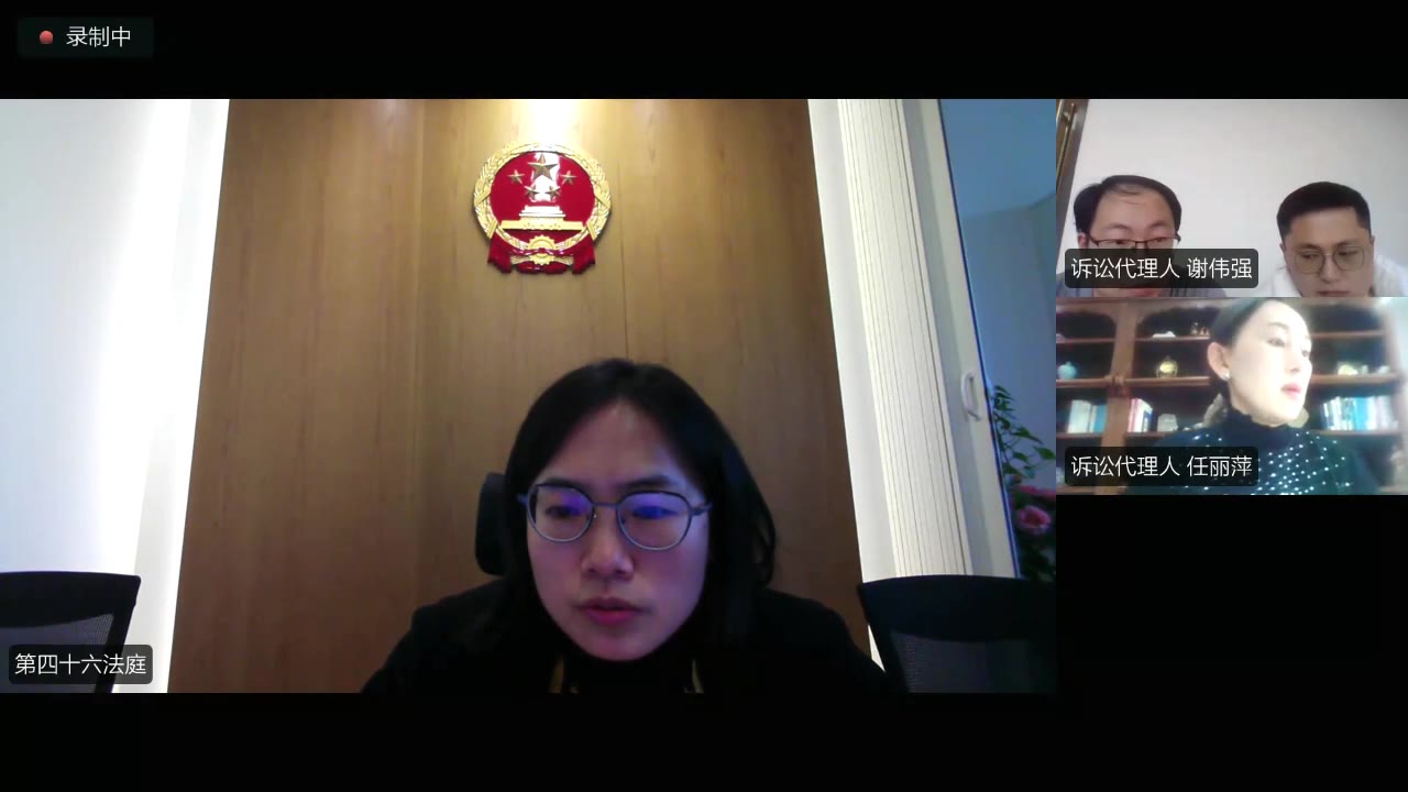 北京互联网法院龚娉法官庭审公开录像之侵害作品信息网络传播权纠纷...