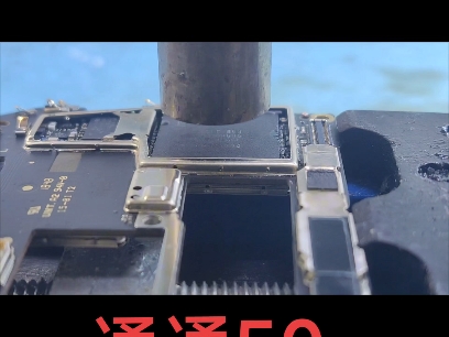 华为cpu虚焊引起的手机重启、卡顿进恢复模式紧急备份维修机精修,...