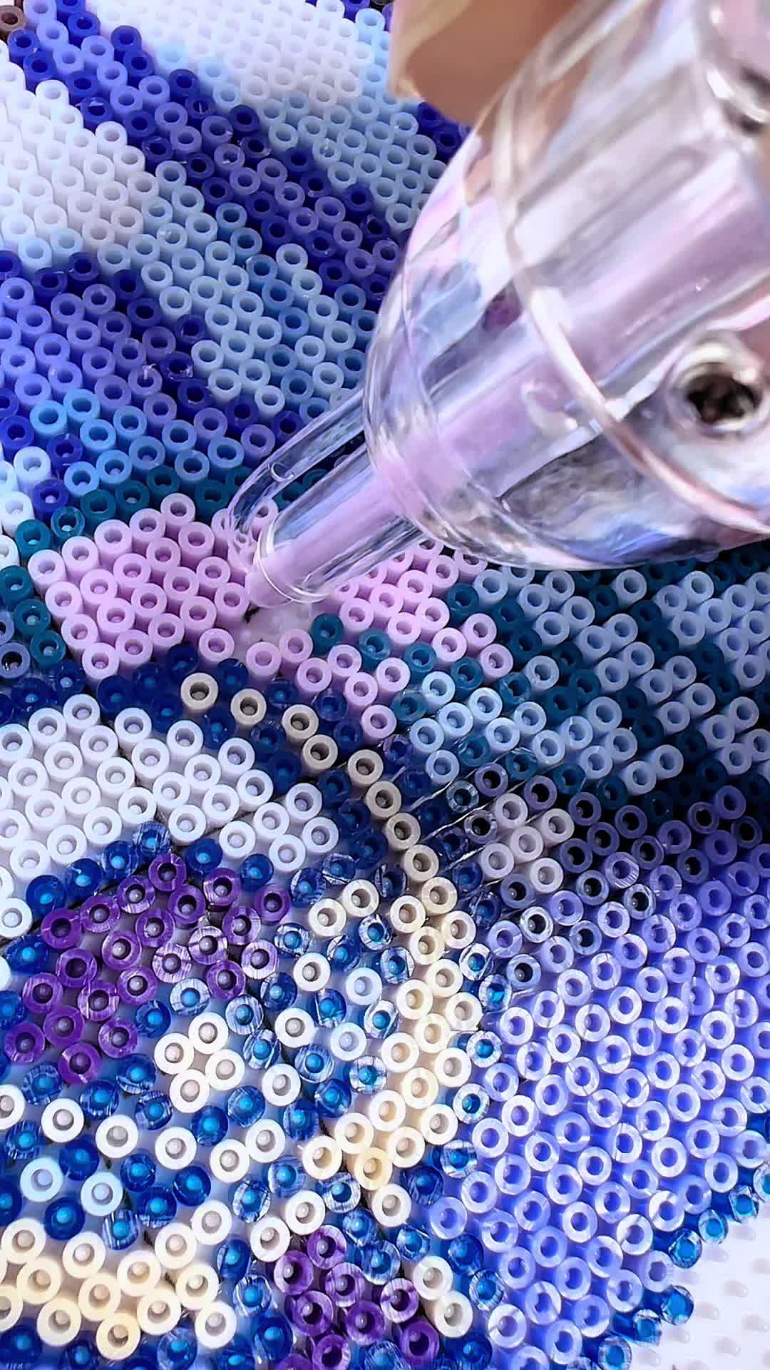 不知道啊,吃水煮黑背鲈吃中毒了? #正是拼豆的年纪 #创作者中心 #...