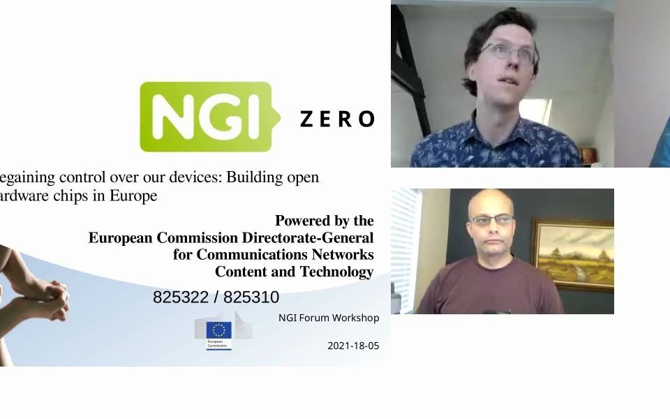NGI (下一代互联网) 欧洲开放硬件(WiFi、CPU、RISC-V、EDA工具、...