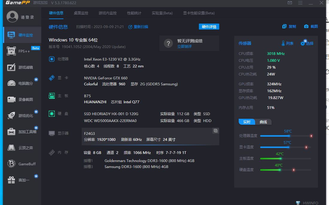 2023年,E3 1230V2+660是否还能一战原神?