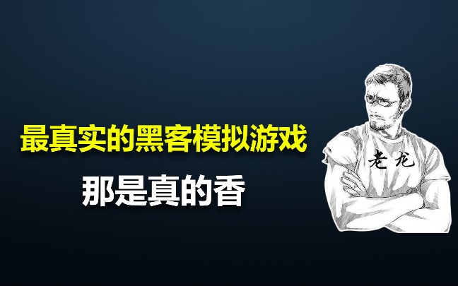 一款Z真实的黑客模拟游戏,玩不好那就是从入门到入狱了#黑客#网络...