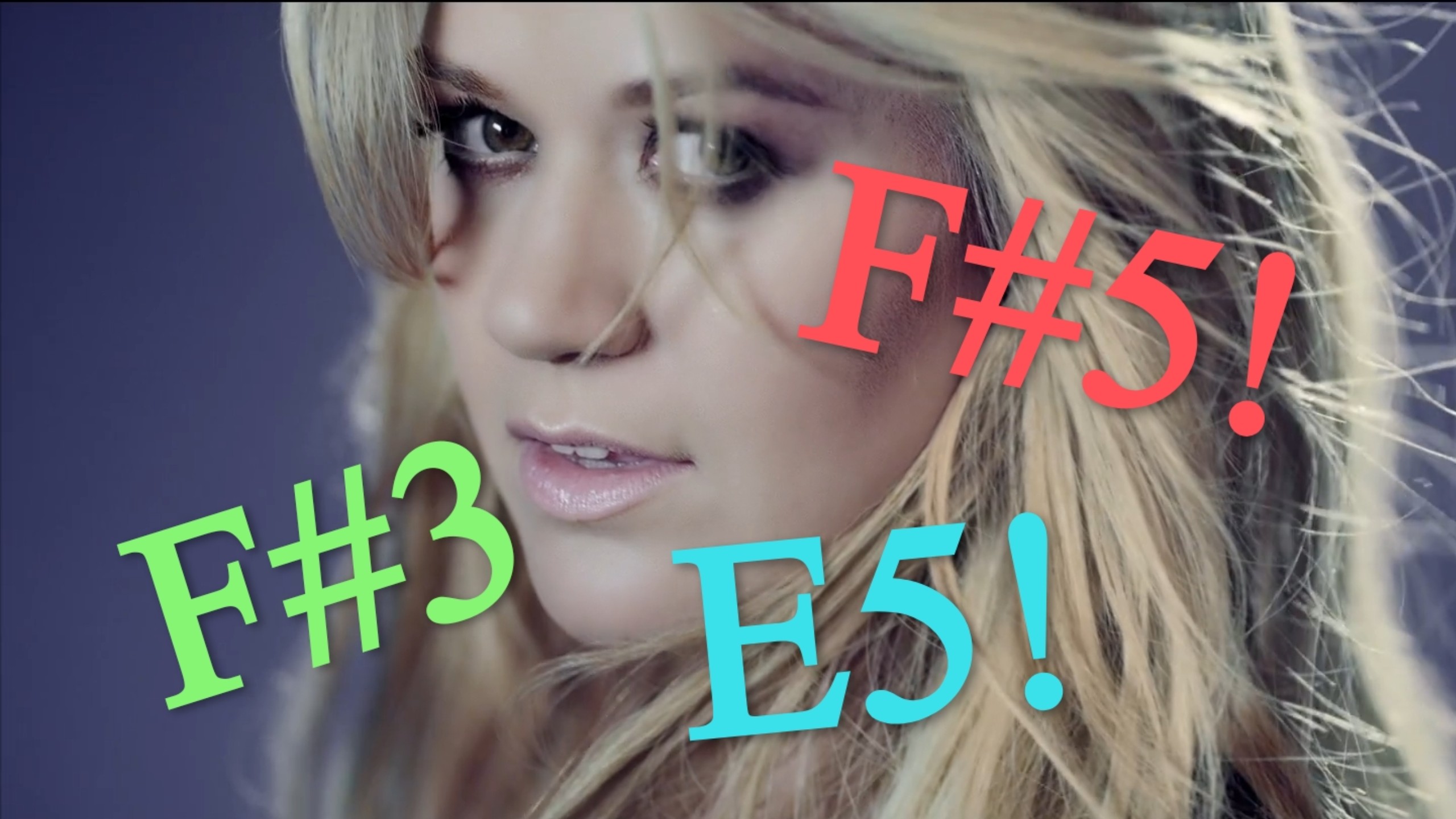 ...达两个八度有点像优质女高音试金石歌曲Kelly Clarkson的开嗓曲罢了