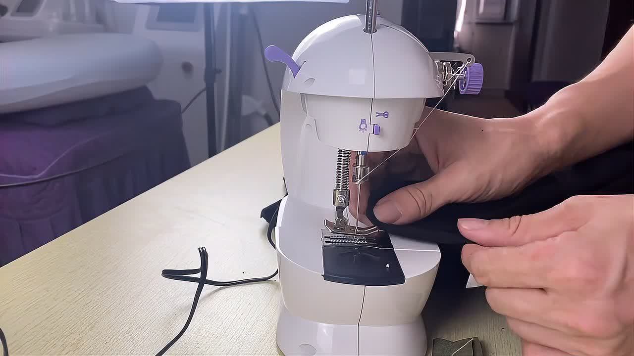 39块的迷你缝纫机真的能用?试试看吧!
