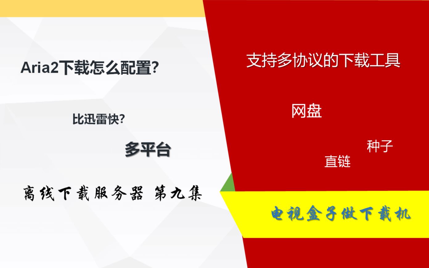 【NAS】电视盒子小小改造成为离线下载机 跨平台aria2下载配置详解 ...