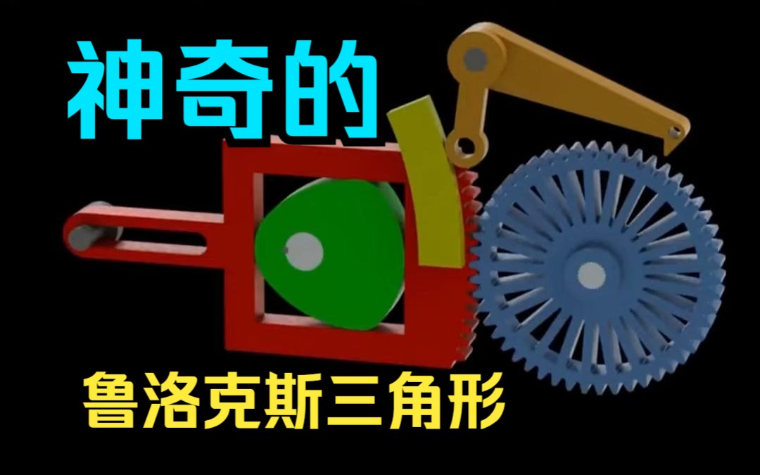 神奇的鲁洛克斯三角形,3D动画直观学习