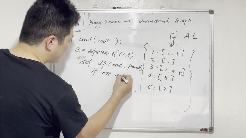 第329天 教娃编程 - 把二叉树变成无向图深度优先和广度优先算法
