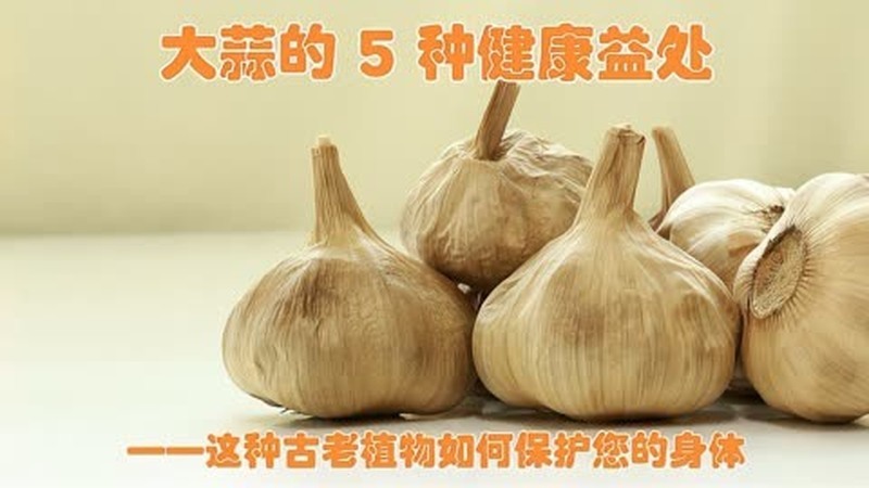 大蒜的5种健康益处--这种古老植物如何保护您的身体