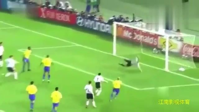世界杯记忆 2002年世界杯决赛,巴西2 0德国