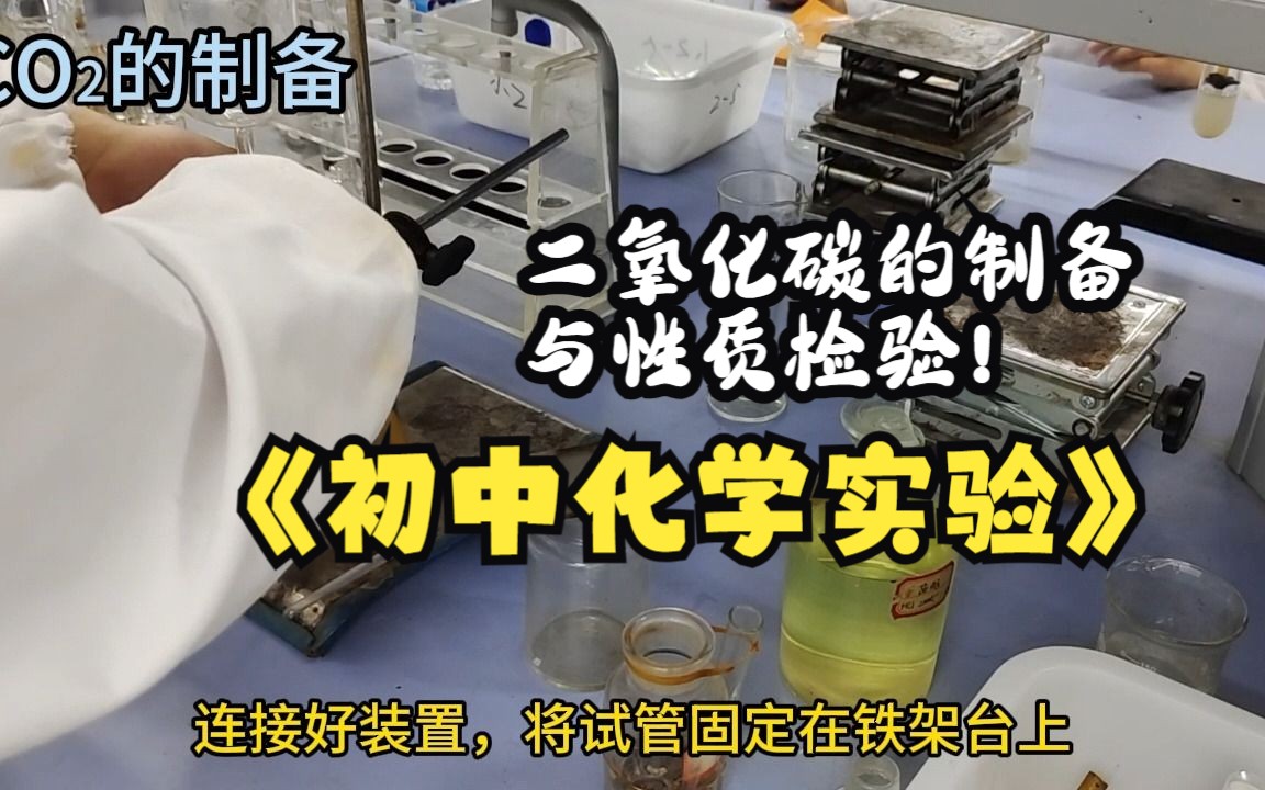 二氧化碳的制备及性质检验