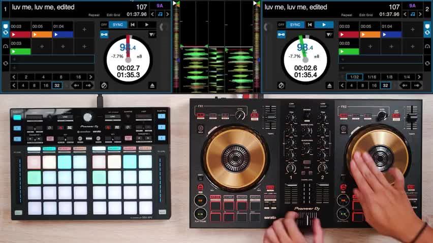 DJ Carlo Atendido使用SB3 + XP2演示快速创意混音!