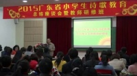 2015广东省小学生诗歌节诗歌教育总结座谈会暨教师研修班-杨建国...