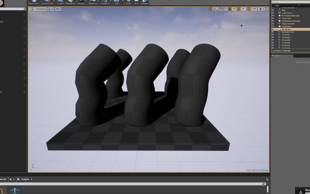 Blender动画导入虚幻4的正确方法