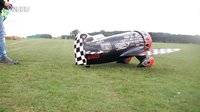 GEE BEE R2 GIANT SCALE RC RACER PLANE FLIGHT ...