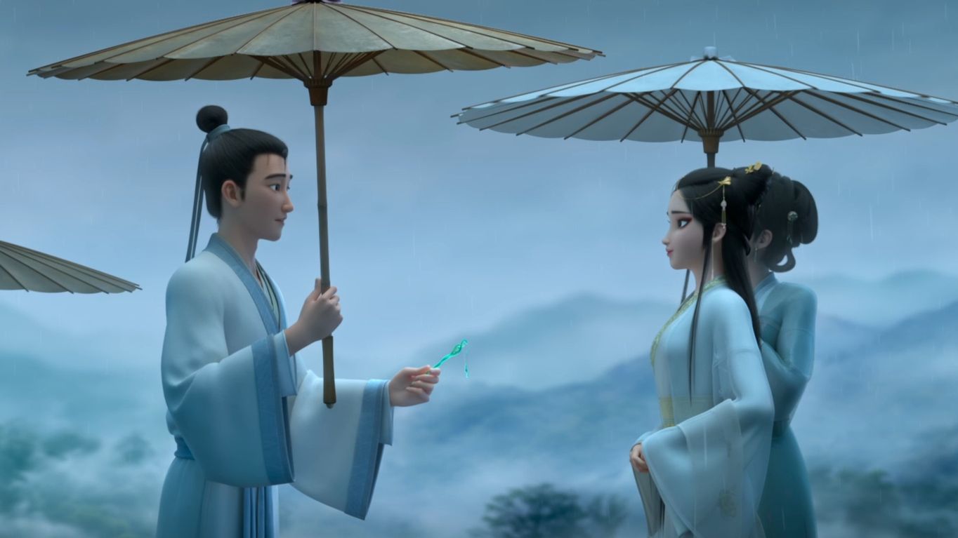 白蛇3·浮生动画电影中文配音片段,原声版视频素材,可定制裁剪截取...