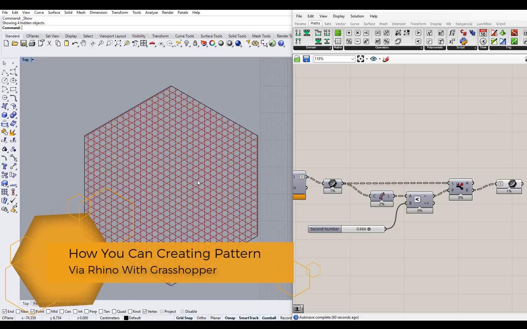 【设计师加油站】Grasshopper基础教程:如何绘制参数化pattern