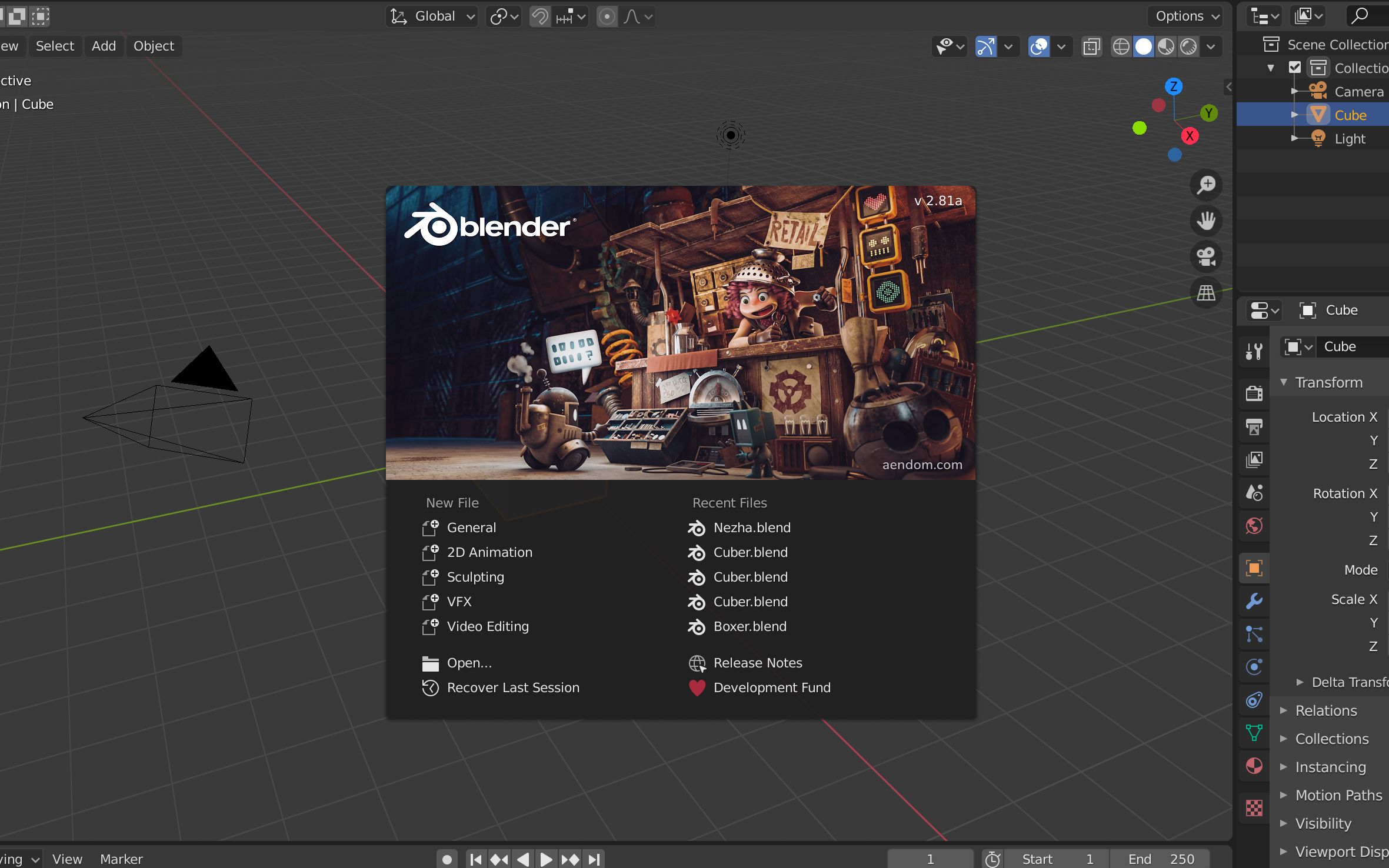 Blender编辑模式下功能汇总介绍