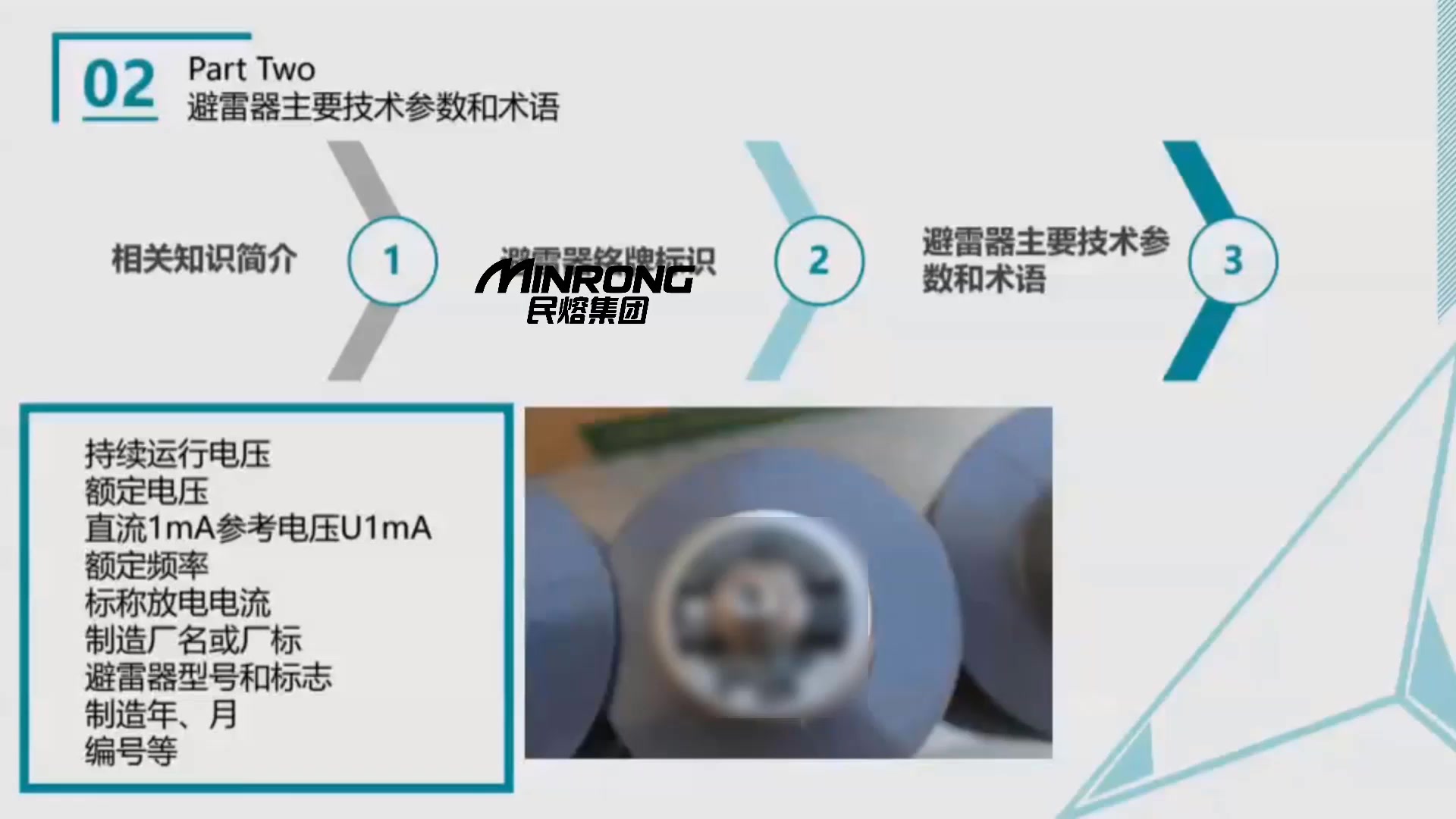 避雷器技术参数分析,电工细心讲解,民熔,第一部