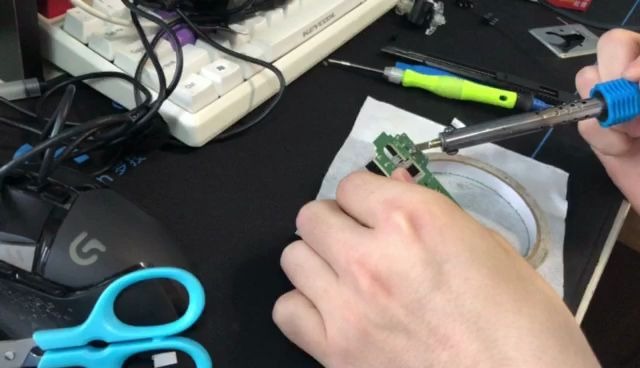 罗技【g502换微动】-04拆微动