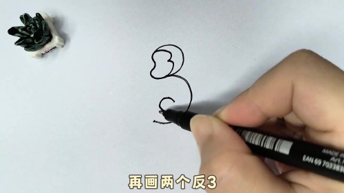 猴子的简笔画怎么画可爱