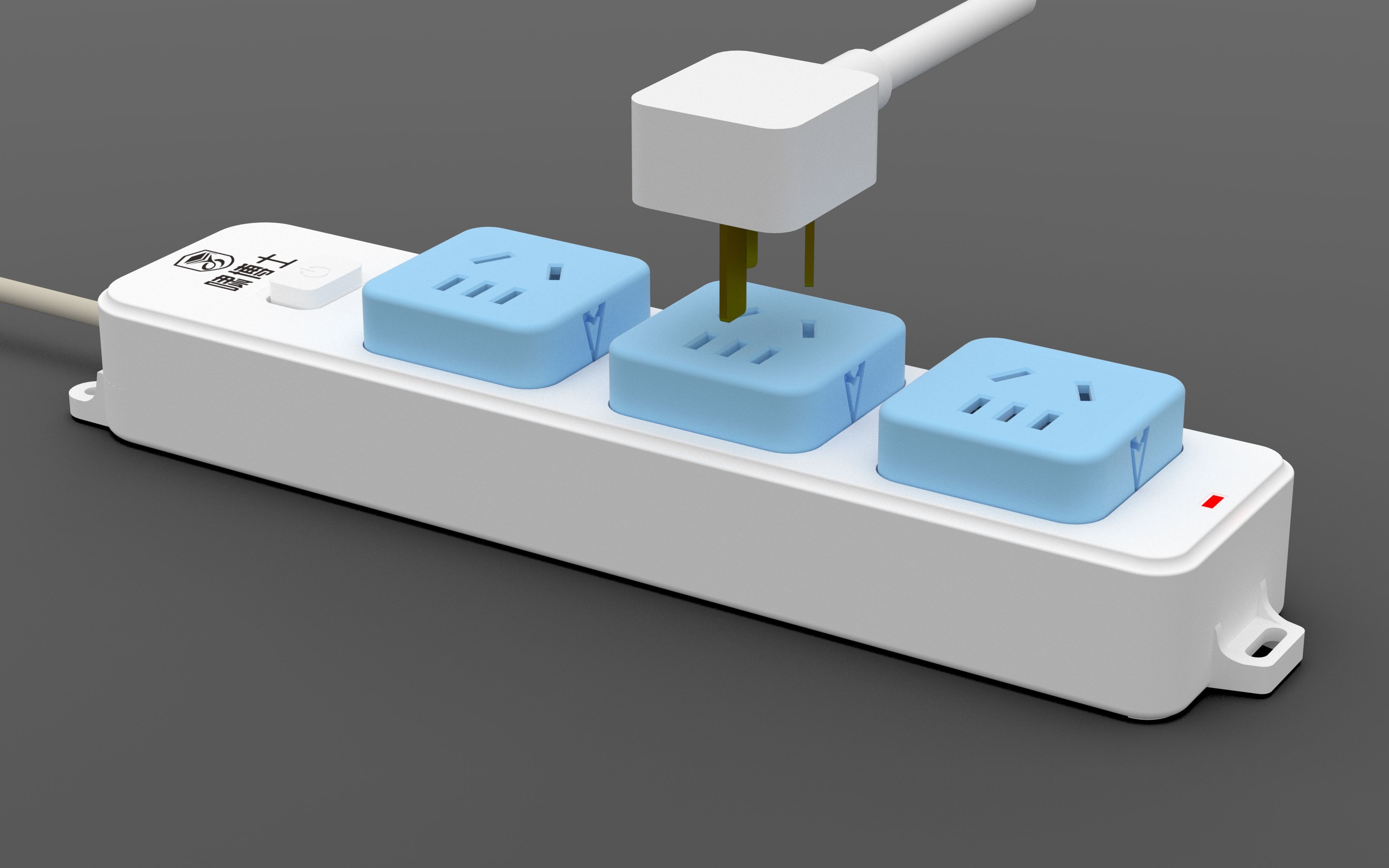 啸博士安全免拔智能插座