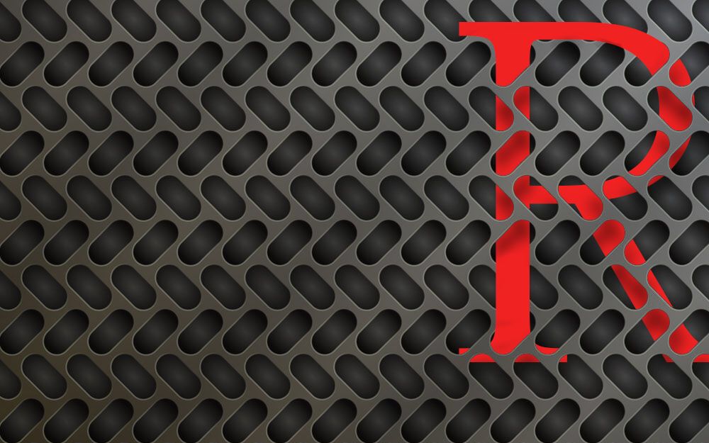 简单的ps立体感字母制作
