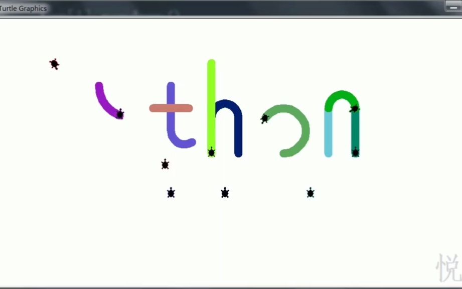 用Python海龟库编程,同一时间调出多只海龟画Python,来演示多 - 抖音