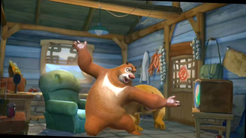 #熊出没 #熊大熊二光头强 #熊出没动画片 #光头强又来砍树了