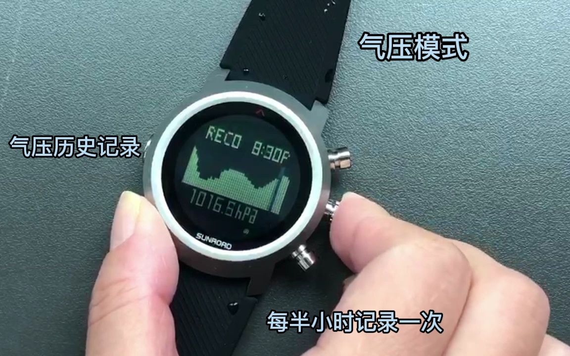 SUNRAOD松路FR778 潜水运动手表操作指南