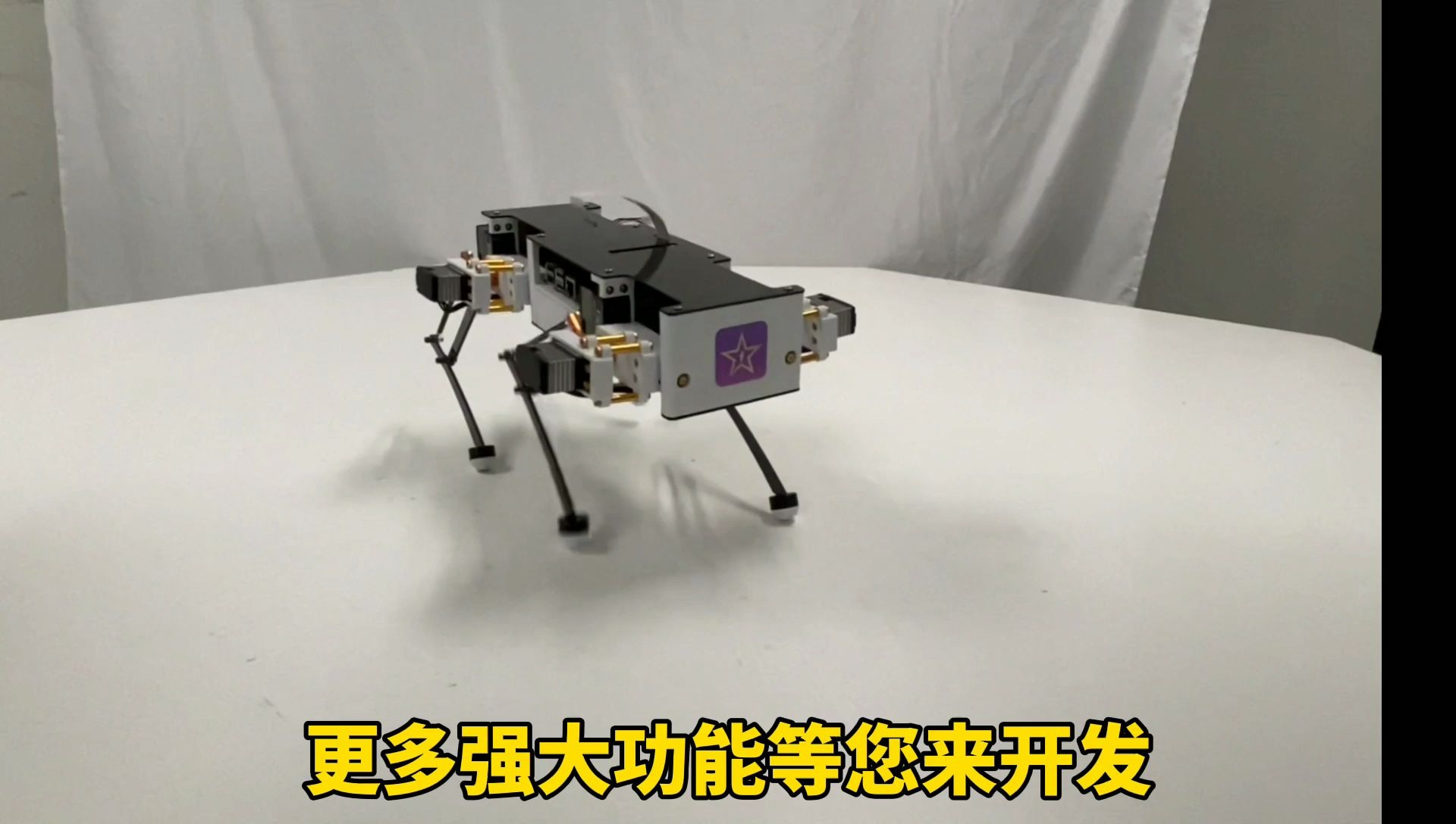 树莓派四足机械狗45kg可编程智能数字舵机